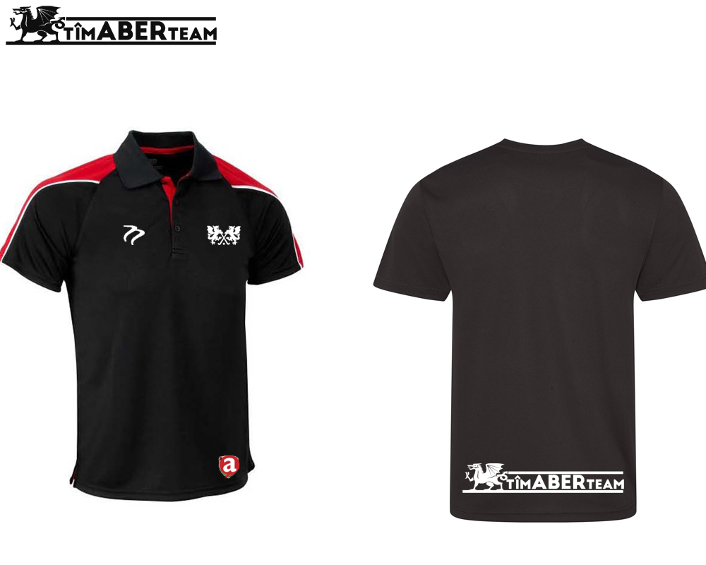 AUMHC CK Black Red Training Polo - tempestshop.com