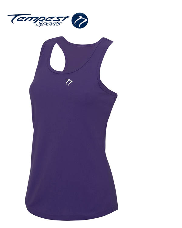 Tempest Women's Purple Training Vest - tempestshop.com