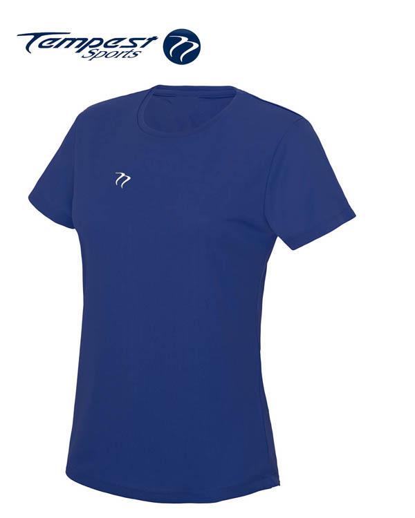 Tempest Women's Royal Training T-shirt - tempestshop.com