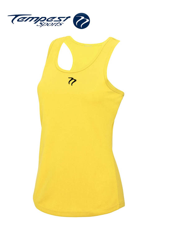 Tempest Women's Yellow Training Vest - tempestshop.com